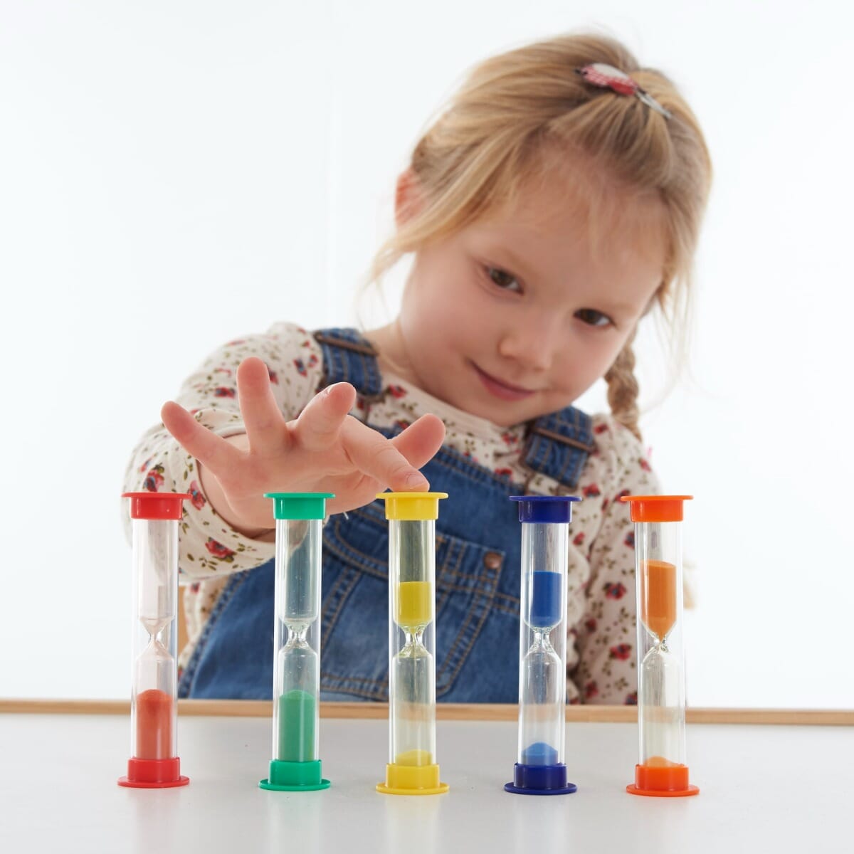 Shop Pack of 5 Mini Sand Timers | Sensory Direct