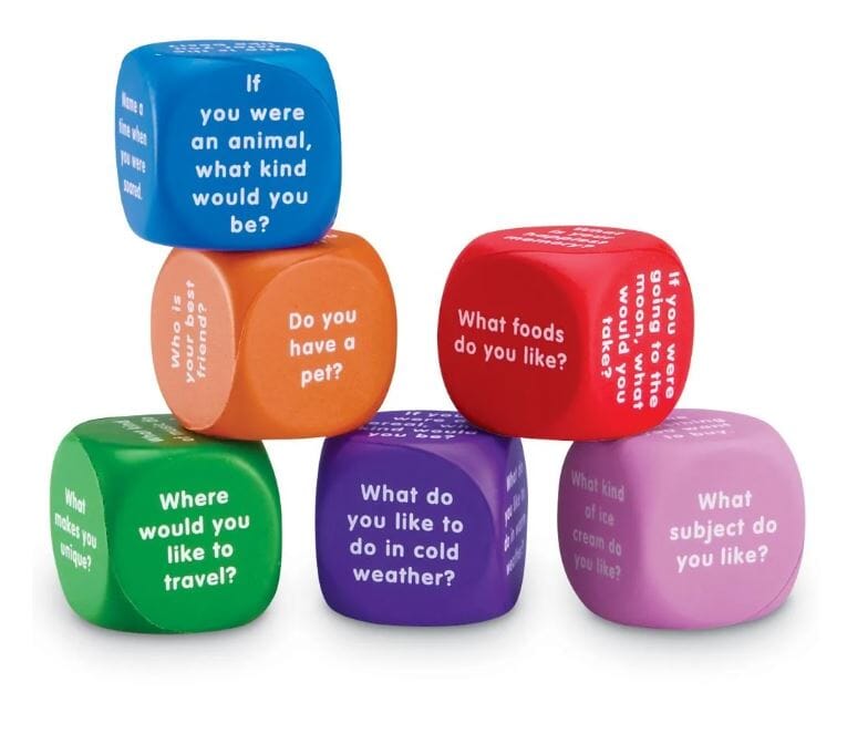 Shop Conversation Cubes (Set of 6) | Sensory Direct