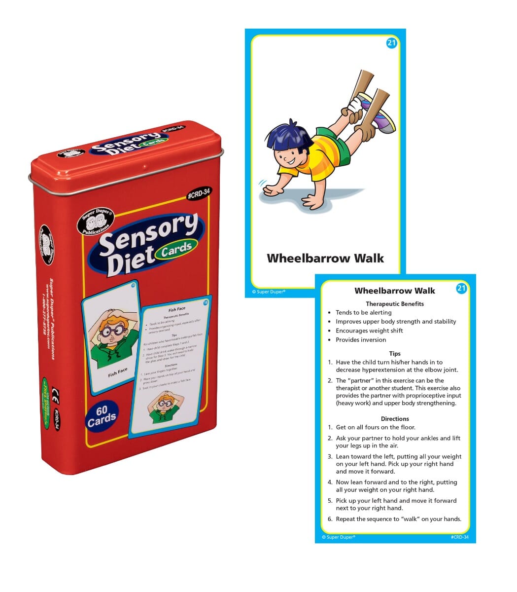 Sensory Direct | Life Skills | Social Skills - Sensory Diet Cards