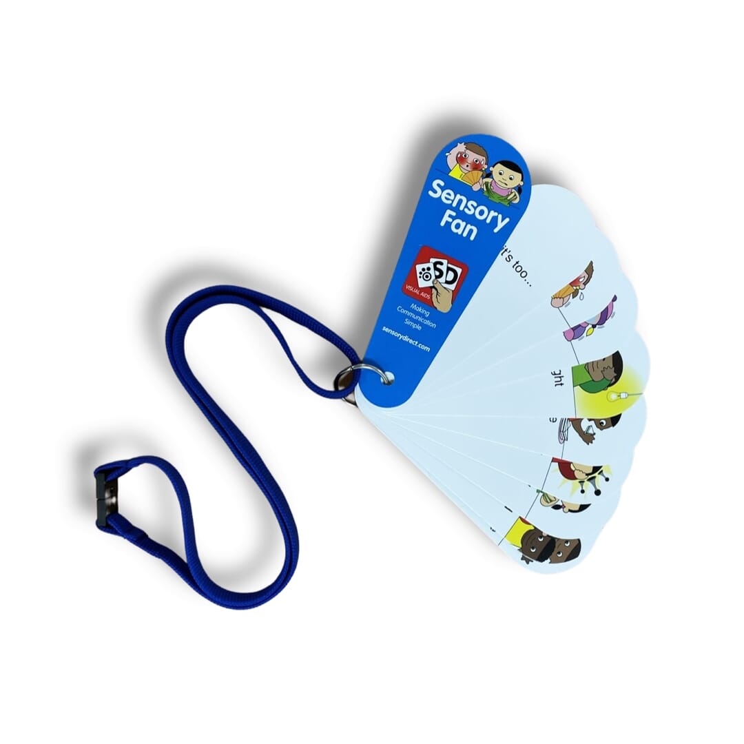 Shop Sensory Fan With Keyring & Lanyard | Sensory Direct