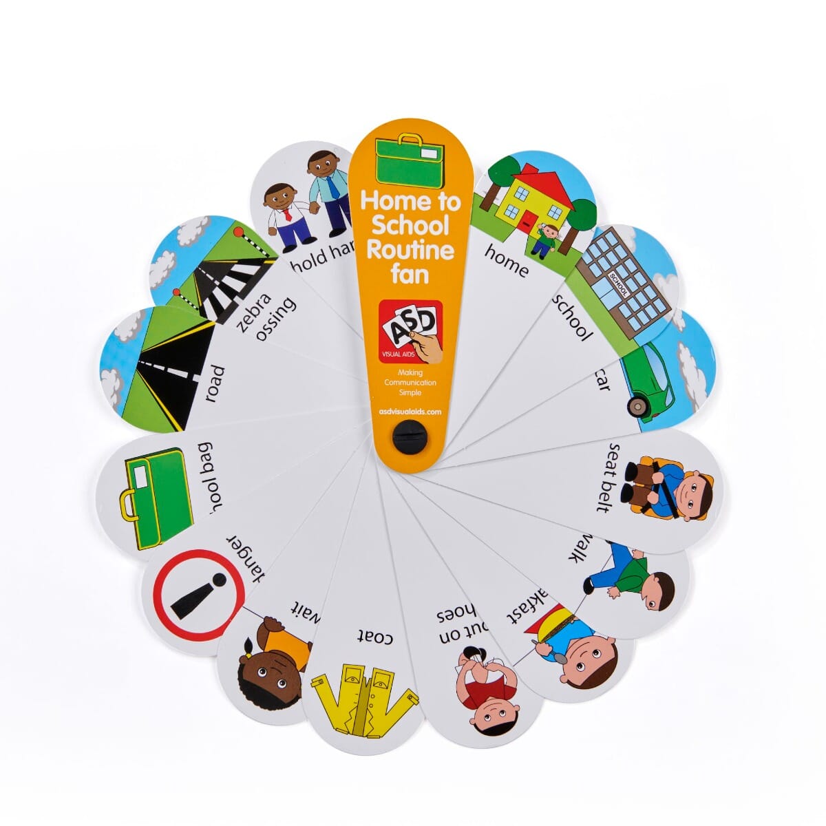 Home to School Routine Communication Fan