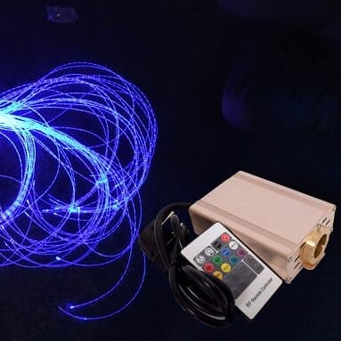 Fibre Optic Light Kit - light source & 100 tails
