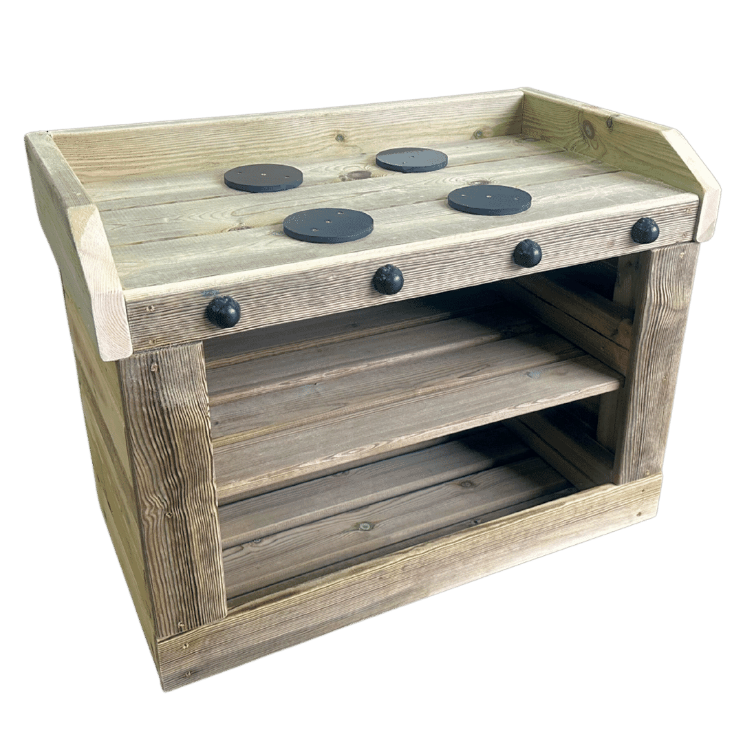 Shop Wooden Outdoor Mud Cooker | Sensory Direct