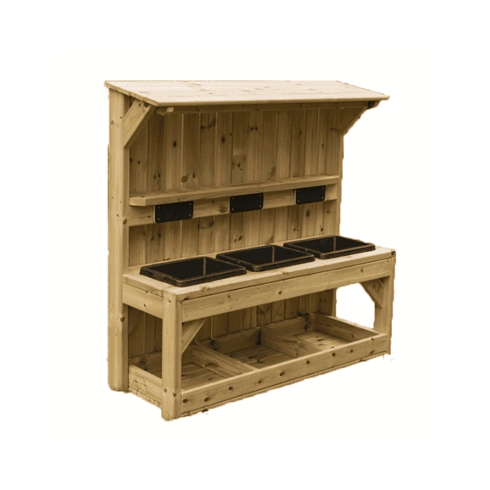 Shop Wooden Outdoor Potting Bench | Sensory Direct