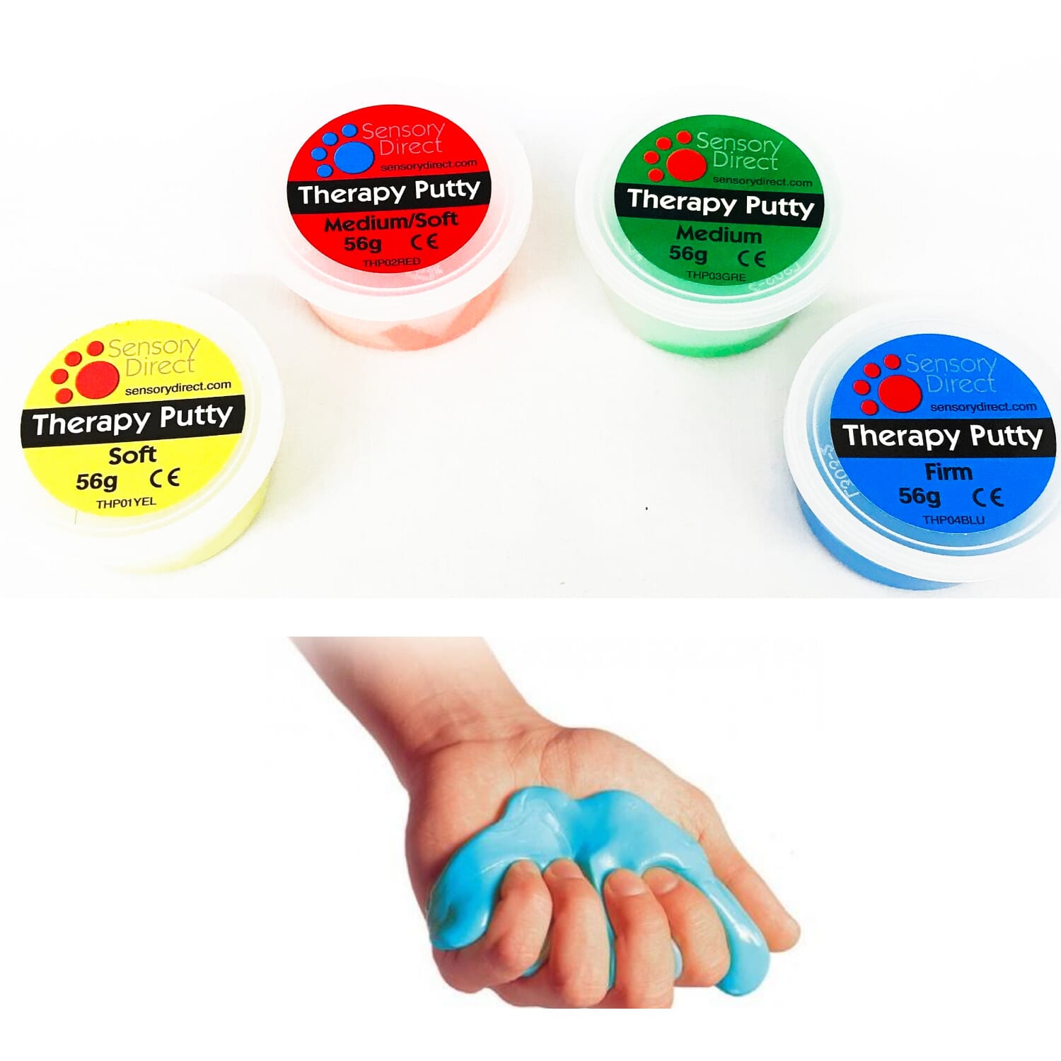 Sensory Direct | LIfe Skills | Fine Motor - Therapeutic Putty