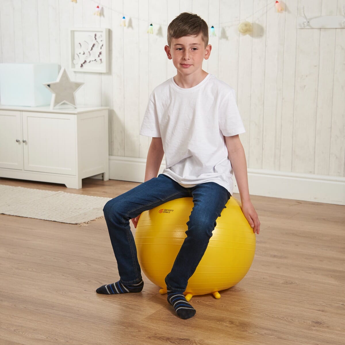 seated ball bounce