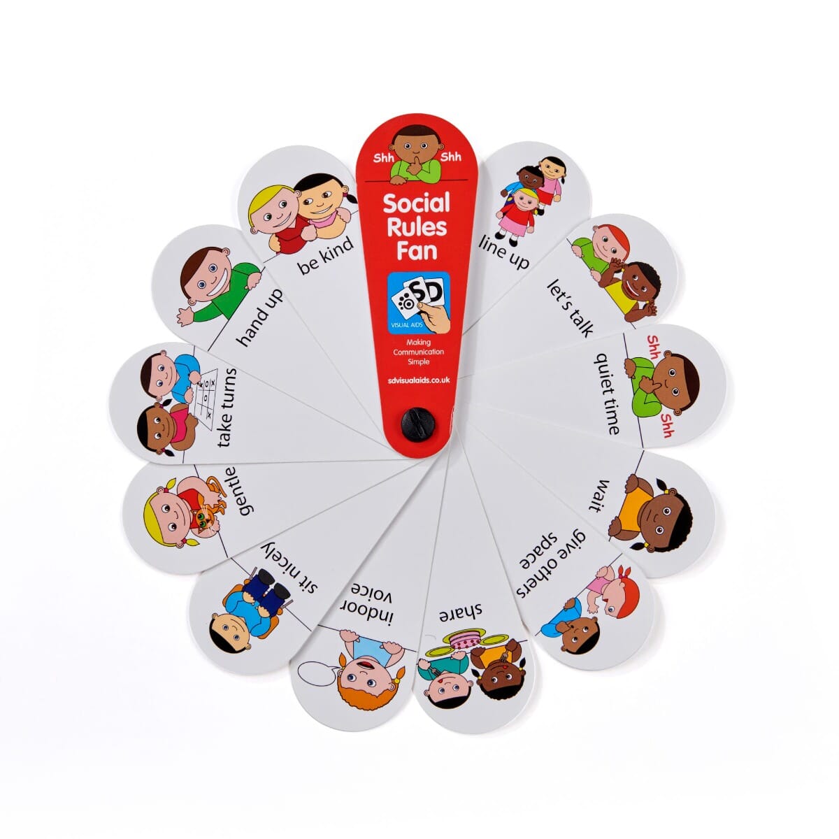 Buy Sensory Social Rules Fan Online | Sensory DIrect