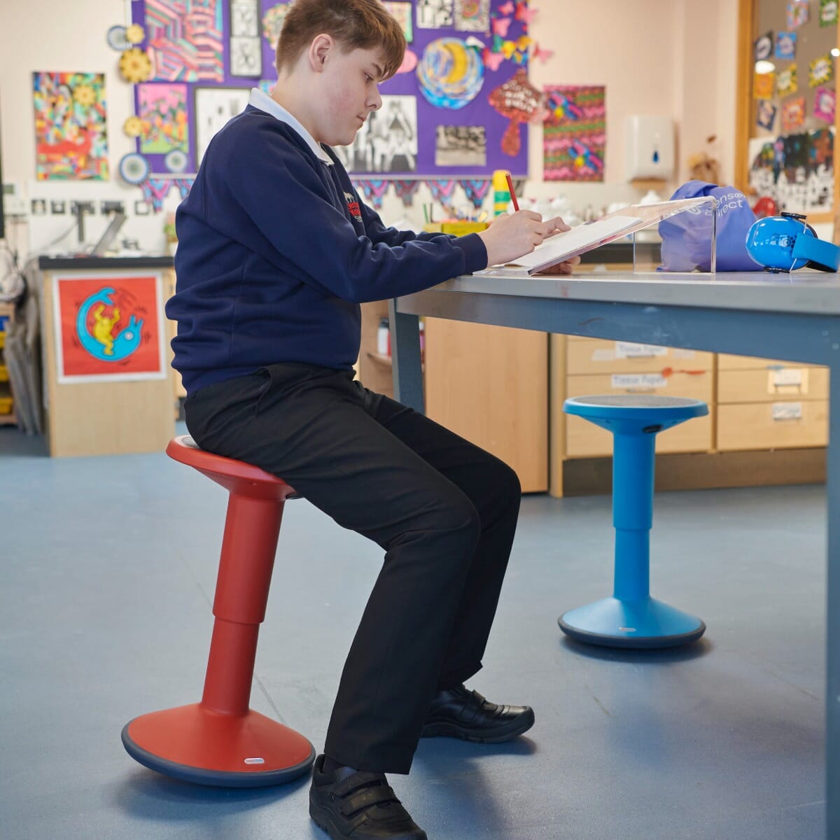 Shop Sensory Adjustable Wobble Stool | Sensory Direct